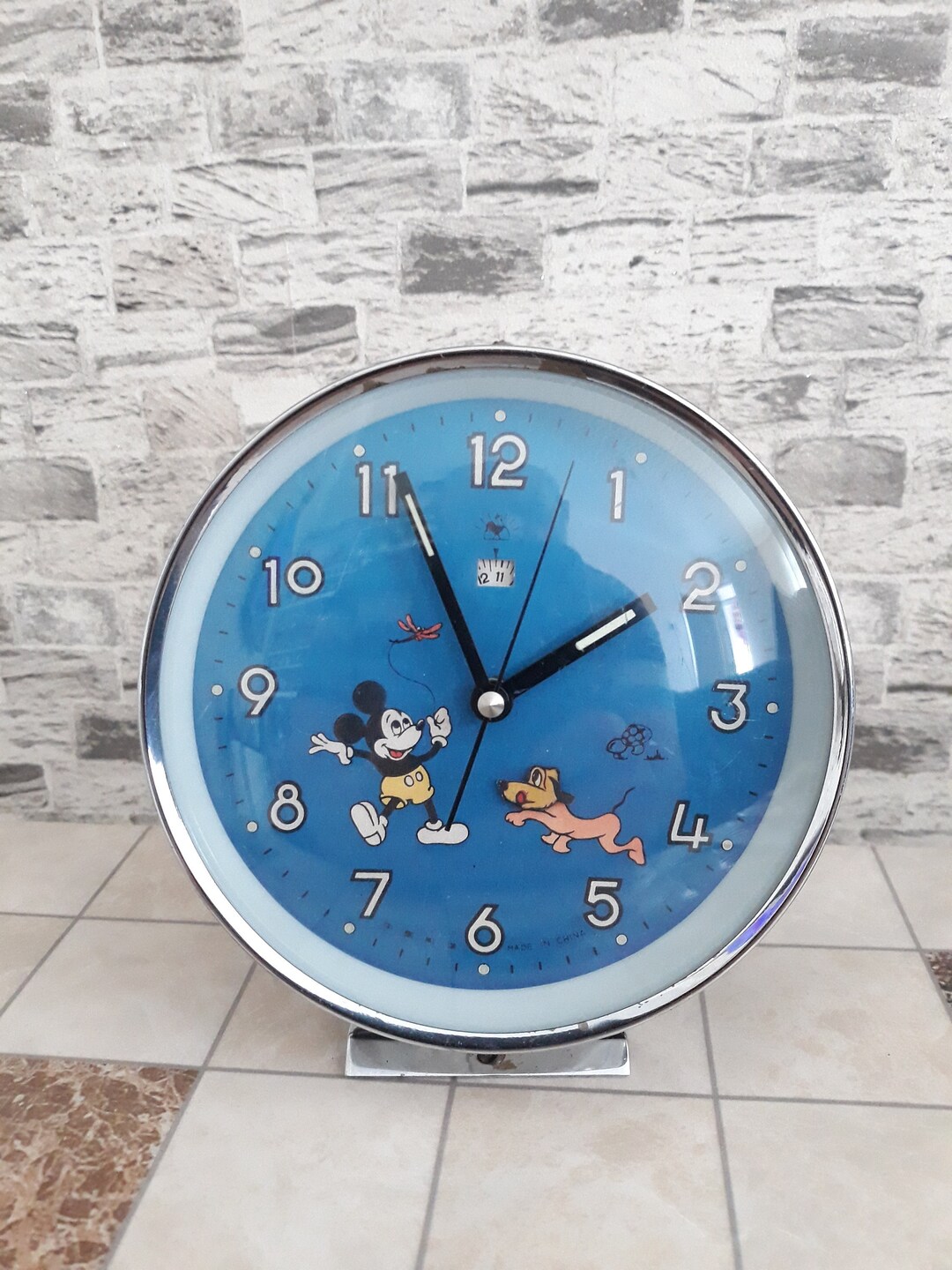 Mickey Mause Clock, Antique Clock, Mickey Clock, Mickey Mausemickey ...