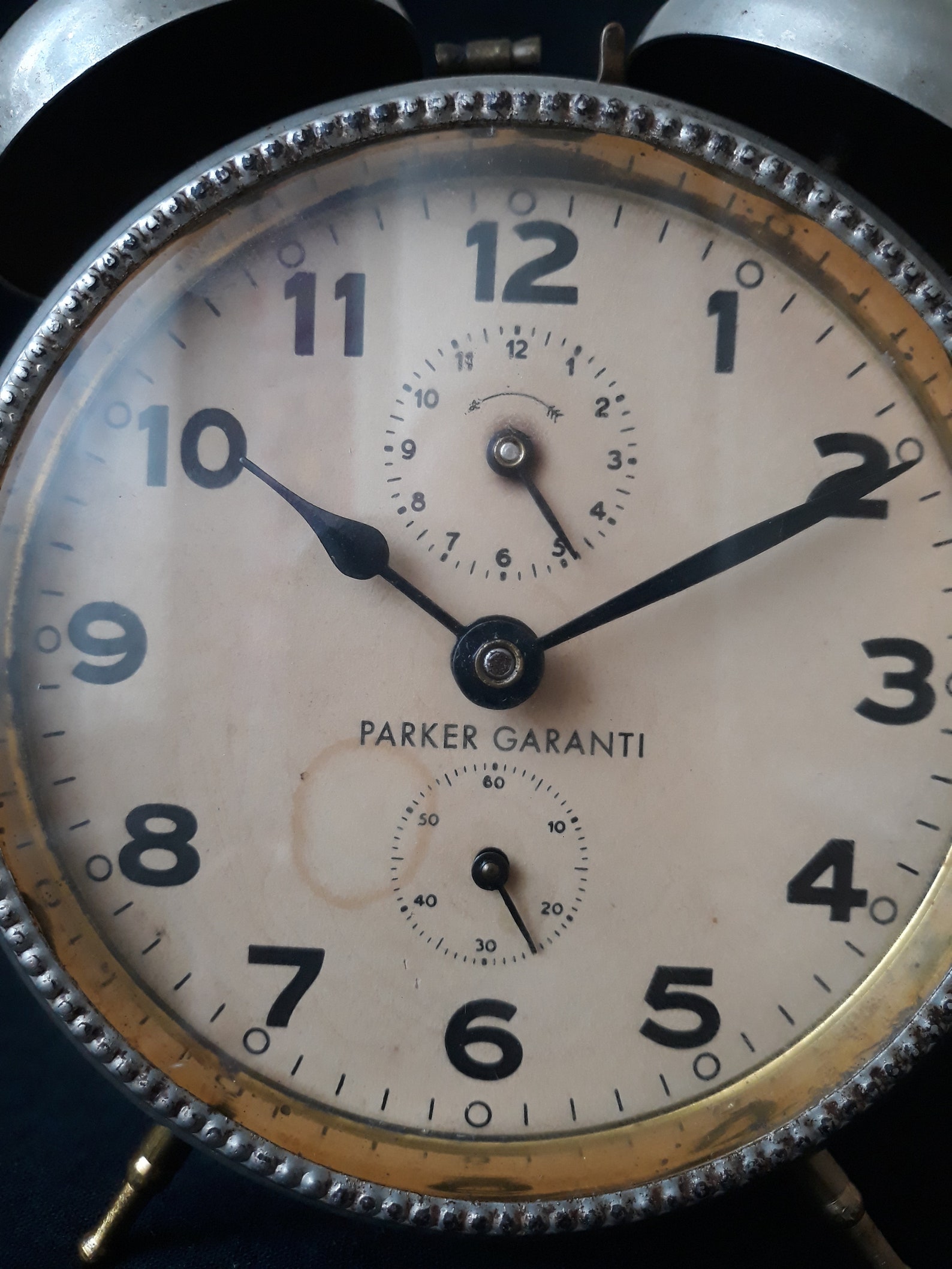 Antique Parker Garantı Alarm Clock Parker Garanti Clock - Etsy