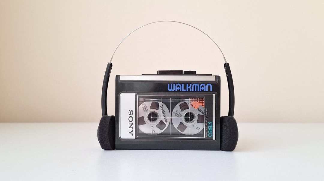 Vintage Rare Sony Walkman, Cassette Player, Sony Cassette Player, Sony ...