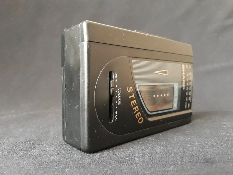 Vintage Sharp Walkman Cassette Player Rare Sharp Cassette - Etsy