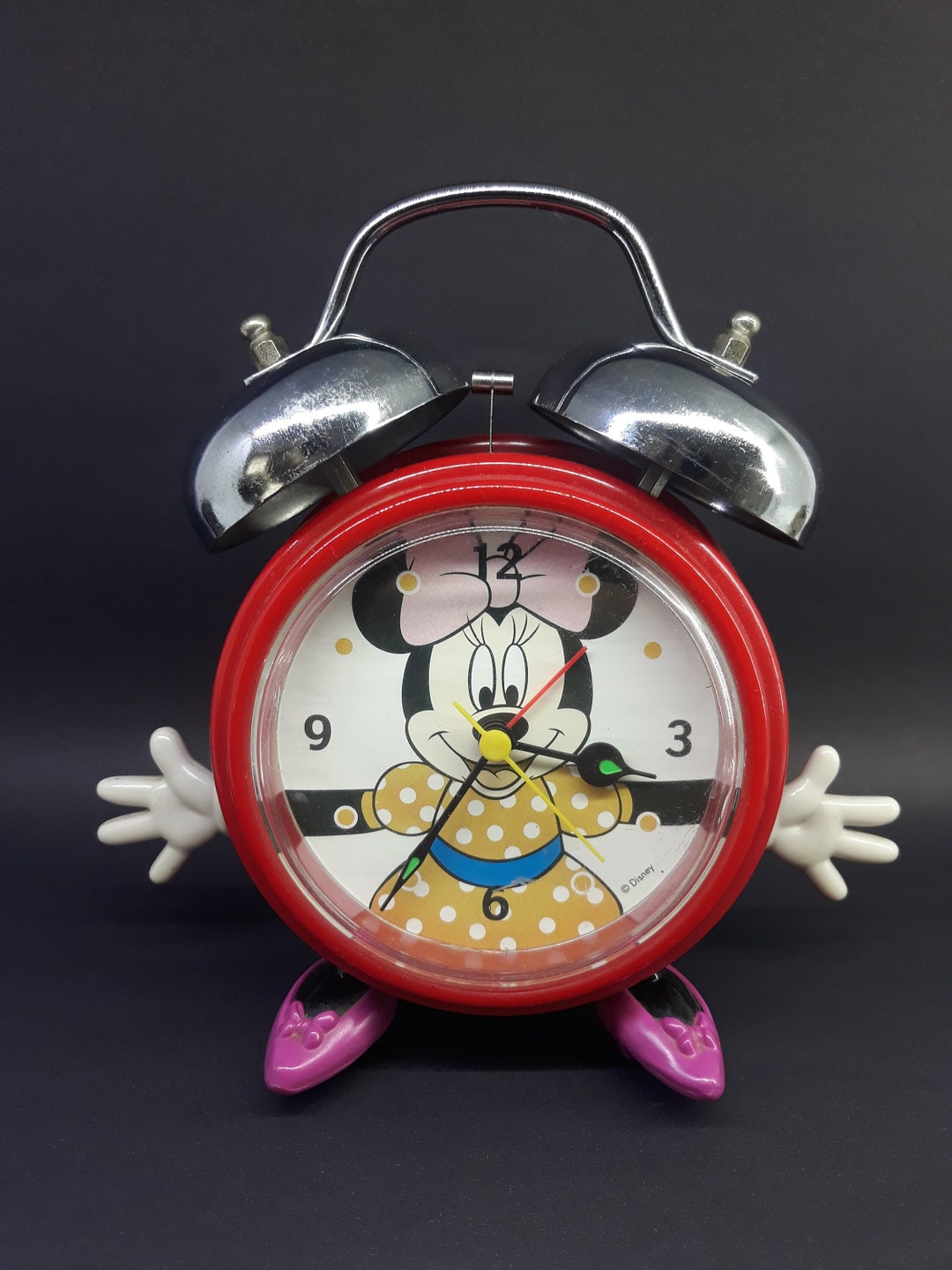 Vintage Disney Clock, Disney Clock, Disney, Vintage Clock, Desk Clock ...