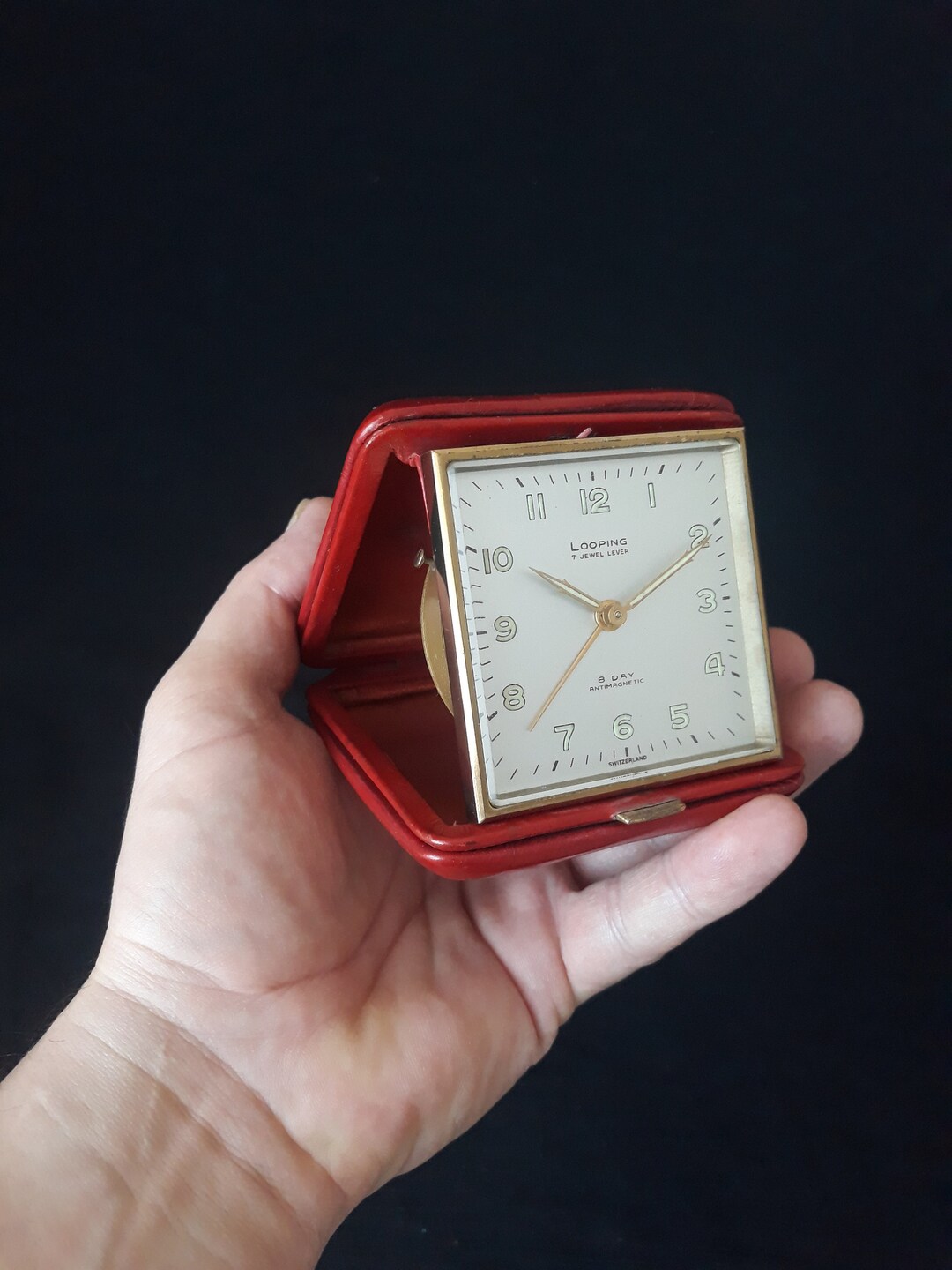 Antique Looping Swiss 8-day Clock - Etsy
