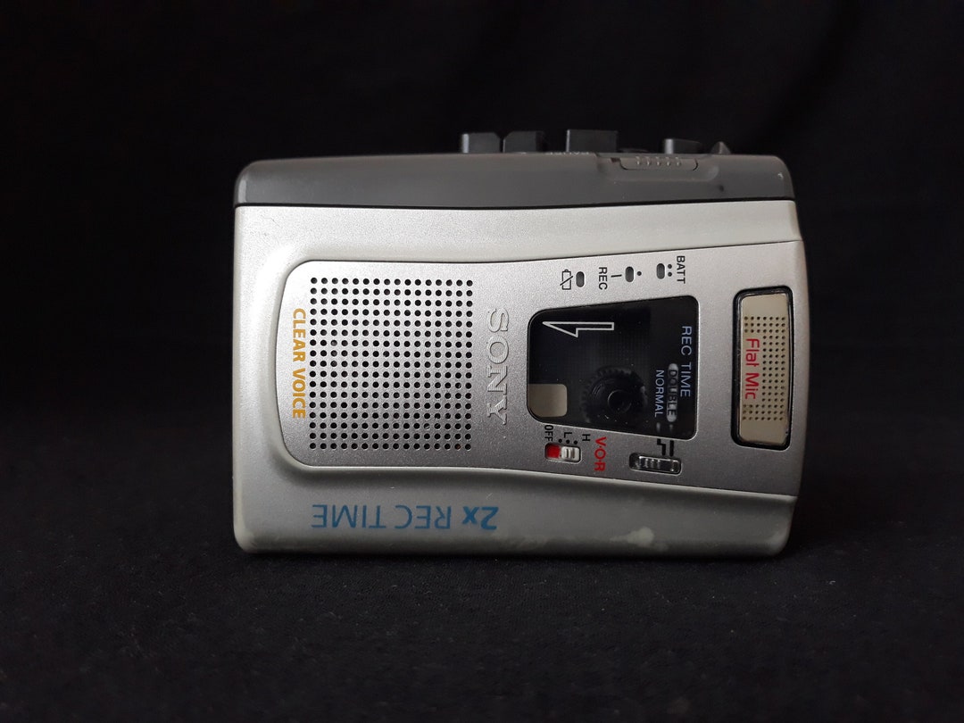 Vintage Sony Walkman Cassette Player, Rare Sony Cassette Player ...
