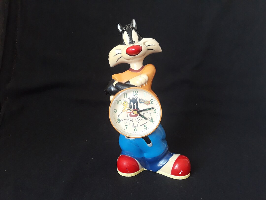 Rare Vintage Sylvester Alarm Clock, Sylvester Alarm Clock, Sylvester ...
