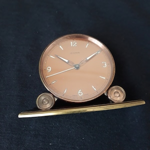 Antique Cyma Alarm Clock, Antique Clock, Vintage Clock, Cyma Clock ...
