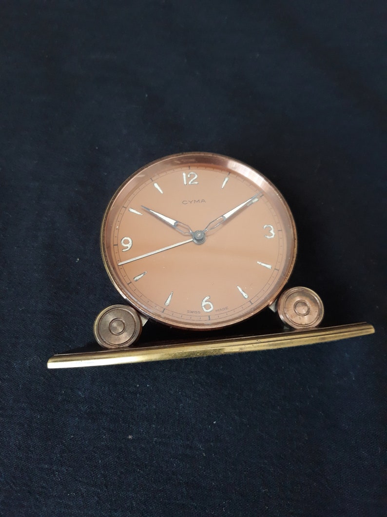 Antique Cyma Alarm Clock Antique Clock Vintage Clock Cyma - Etsy