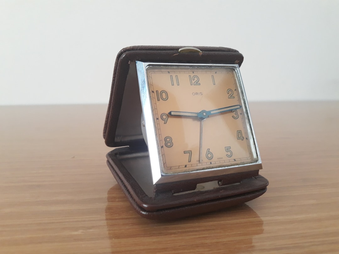 Antique Oris Alarm Clock, Antique Clock, Vintage Clock, Oris Clock ...