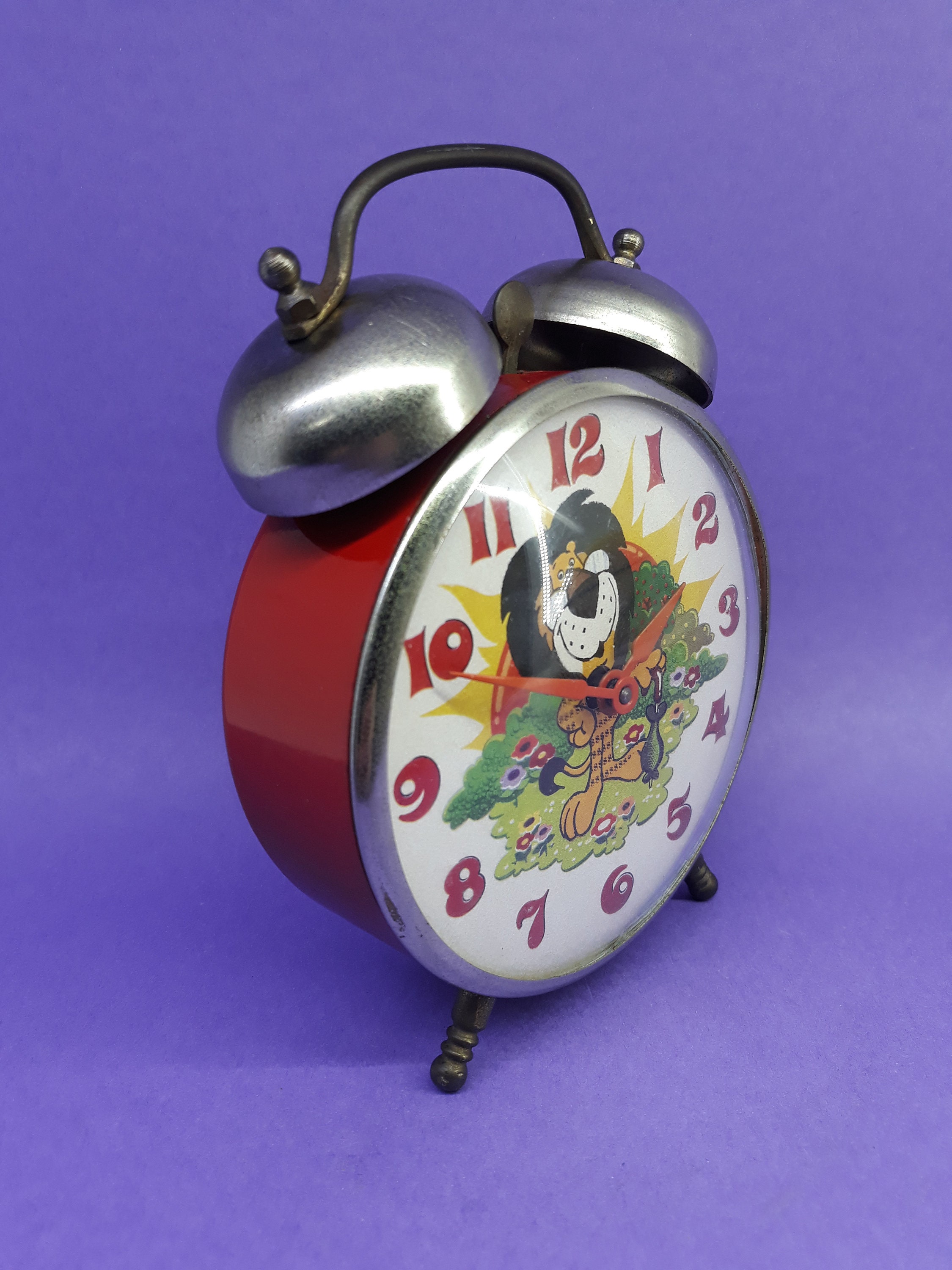 Alarm Clock Aslan King Disney Clock Desk Clock Vintage Le Roi Lion ...