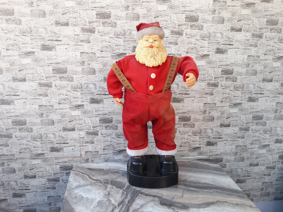 Vintage Animated Dancing Santa - 1980s Christmas Decor - Etsy