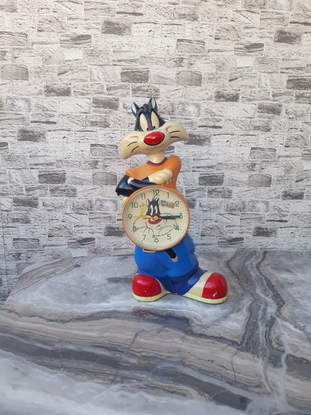 Rare Vintage Sylvester Alarm Clock, Sylvester Alarm Clock, Sylvester ...