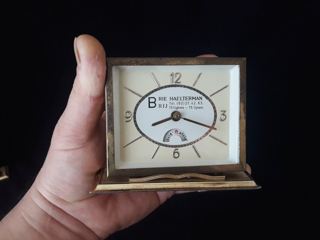 Rare Antique Animated Table Clock - Made in Germany - Etsy