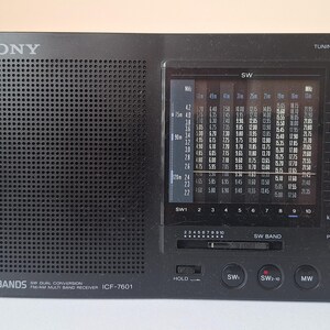 Vintage Sony ICF-7601 12 Band Worldwide Receiver - Etsy