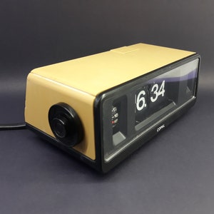 Vintage Copal Clock, Electronic Clock, Copal Clock, Leaf Clock, Space ...