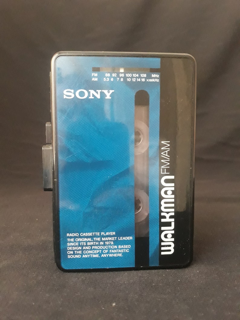 Vintage Rare Sony Walkman Cassette Player Rare Sony Cassette - Etsy
