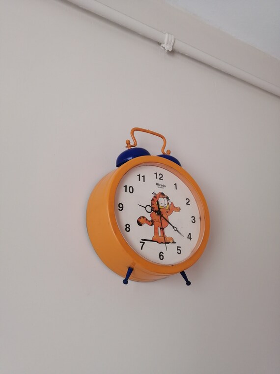 Garfield Wall Clock Garfield Clock Garfield Table Clock | Etsy