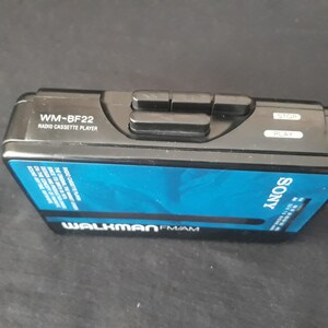 Vintage Rare Sony Walkman Cassette Player Rare Sony Cassette - Etsy