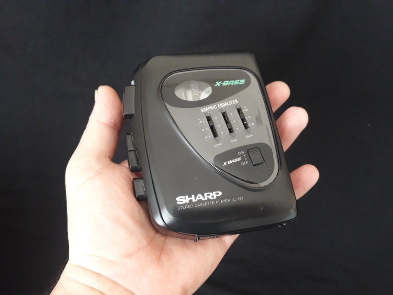 Vintage Sharp Walkman Cassette Player Sharp Cassette Player - Etsy