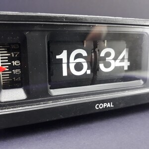 Vintage Copal Clock, Electronic Clock, Copal Clock, Leaf Clock, Space ...