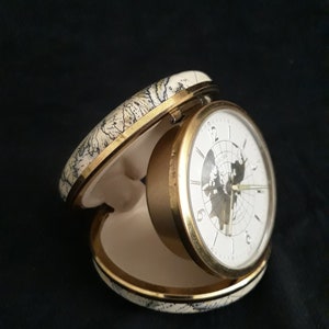 Vintage Clock, World Clock, Antique Clock, Mechanical World Clock ...