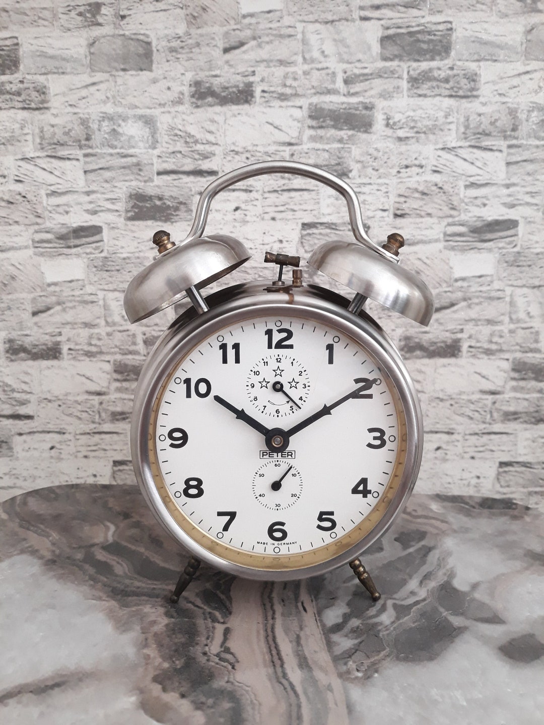 Peter Clock,antique Clock, Peter Mechanical Clock, Vintage Peter Clock ...