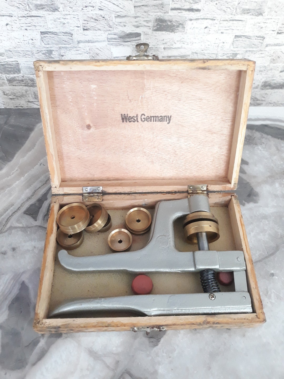 Antique Clock Tool, Lathe, Clockmaker's Tool, Press, Clockmaker Press ...