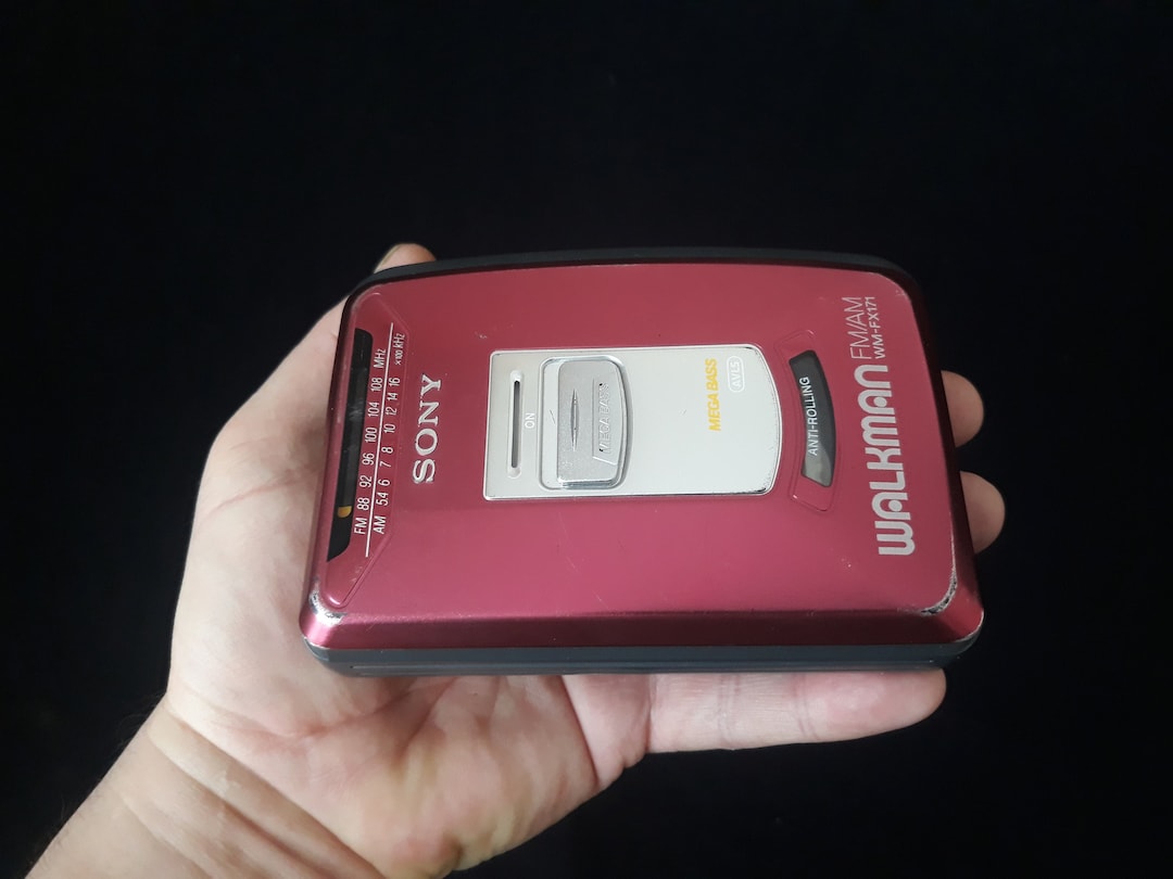 Vintage Rare Sony Walkman Cassette Player, Rare Sony Cassette Player ...