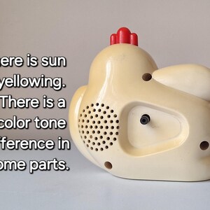 Vintage Rare Clock, Chicken Clock, Rooster Clock, Chick Clock, Alarm ...