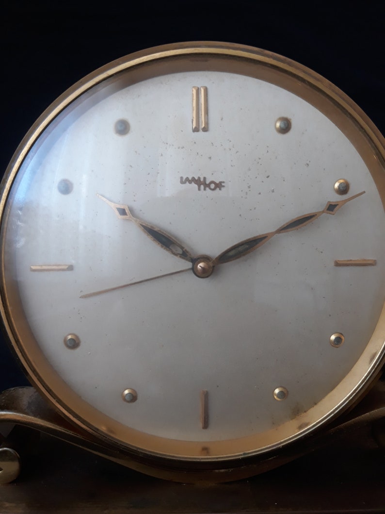 Rare Imhof Alarm Clock Antique Clock Imhof 8 Days Clock - Etsy