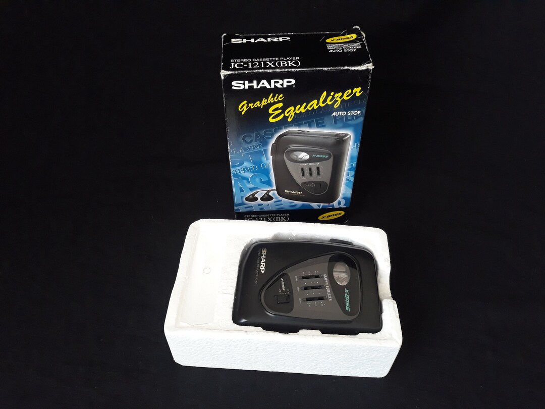 Vintage Sharp Walkman JC-121: Collectible Cassette Player - Etsy