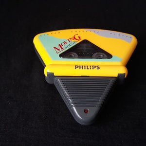 Vintage Rare Philips Walkman Cassette Player, Rare Philips Cassette ...