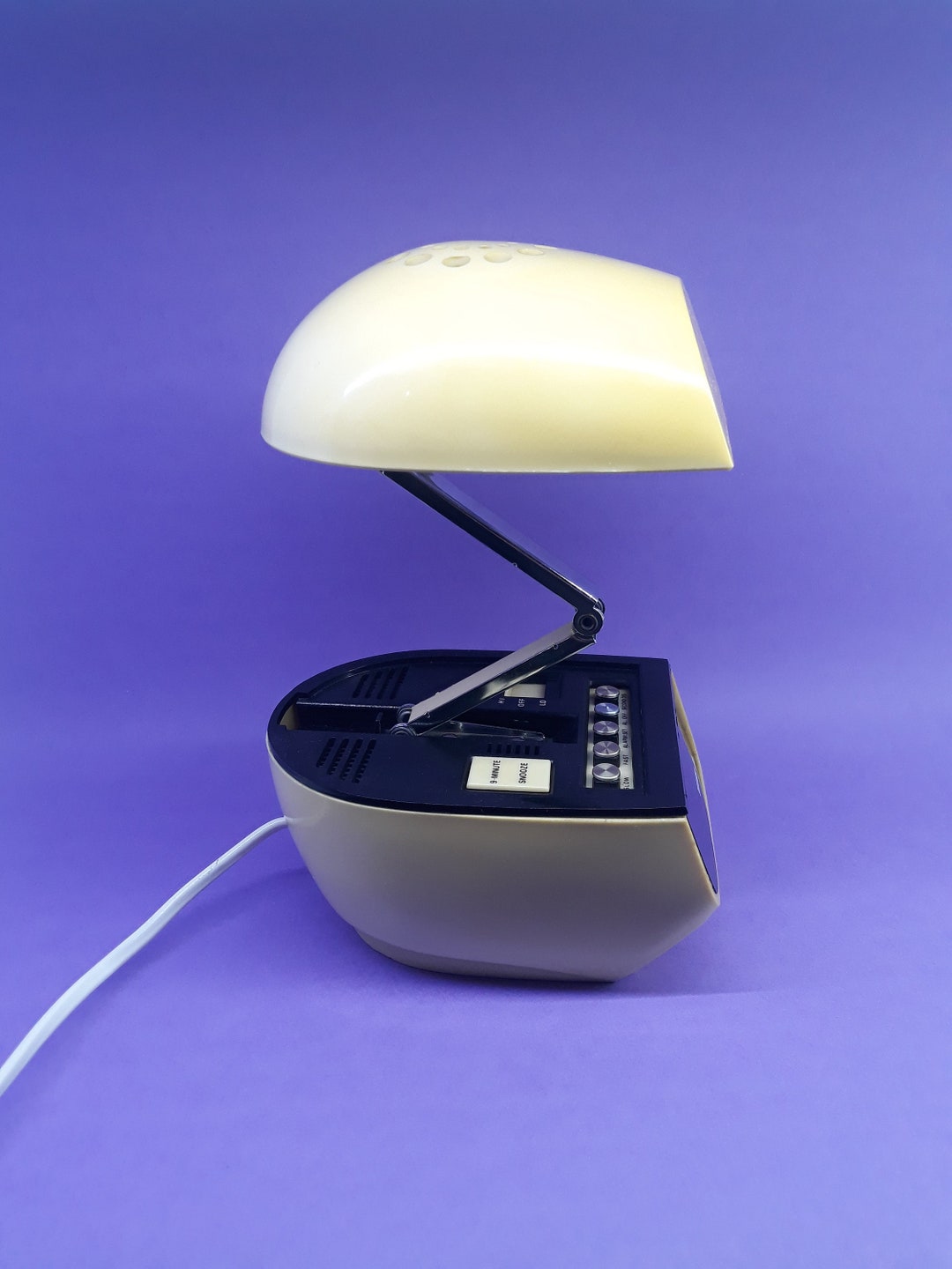 Vintage Rare Zeitlicht Functional Table Clock, Zeitlicht Table Clock ...