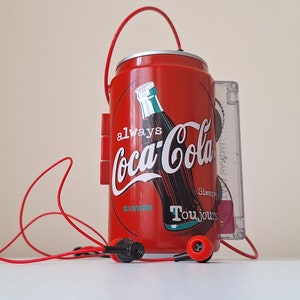 Vintage Coca Cola Can Walkman: Akura C401 Cassette Player - Etsy