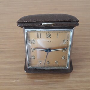 Antique Oris Alarm Clock, Antique Clock, Vintage Clock, Oris Clock ...