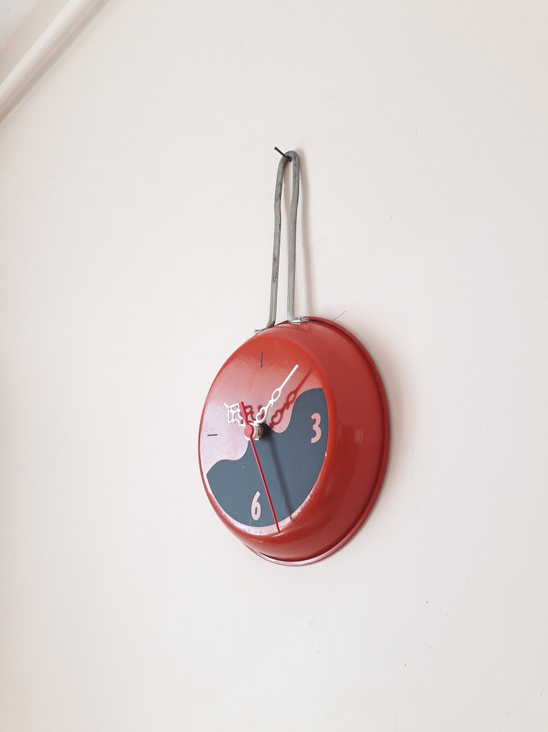 Vintage Clock Retro Kitchen Clock Space Age Clock Kitchen - Etsy