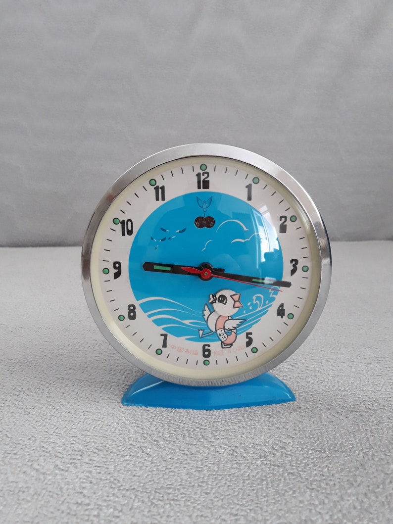 Vintage Rare Clock Mechanical Clock Antique Clock Animated - Etsy
