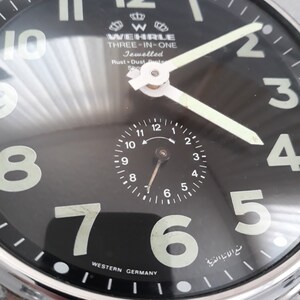 Vintage Clock, Wehrle Clock, Three-in-one Clock, 3-function Clock, Rare ...