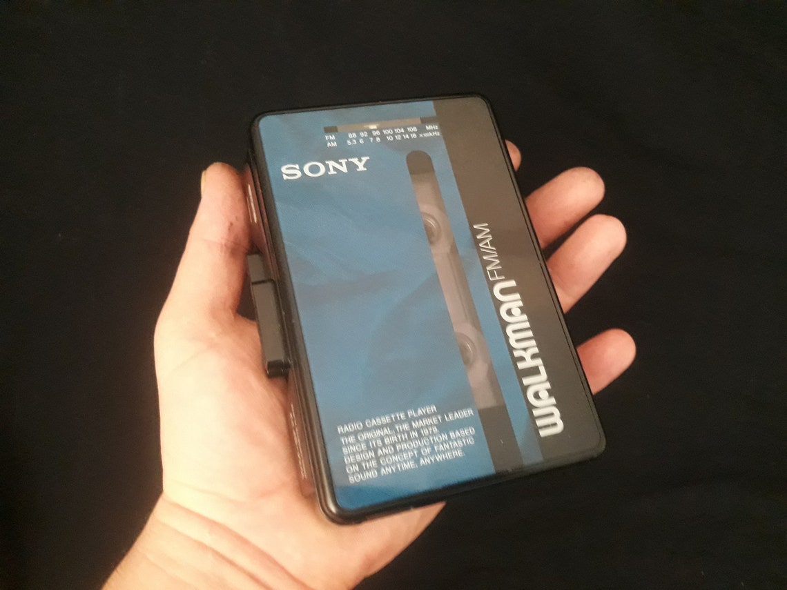 Vintage Rare Sony Walkman Cassette Player Rare Sony Cassette - Etsy
