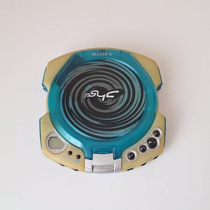Vintage Rare Sony Discman, Cd Compact Player, Sony Discman, Sony Cd ...