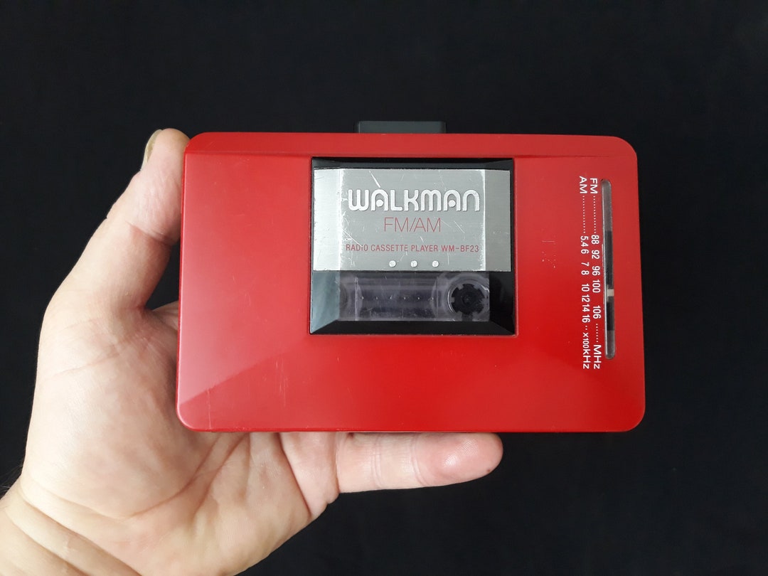 Vintage Rare Sony Walkman, Cassette Player, Rare Sony Cassette Player ...