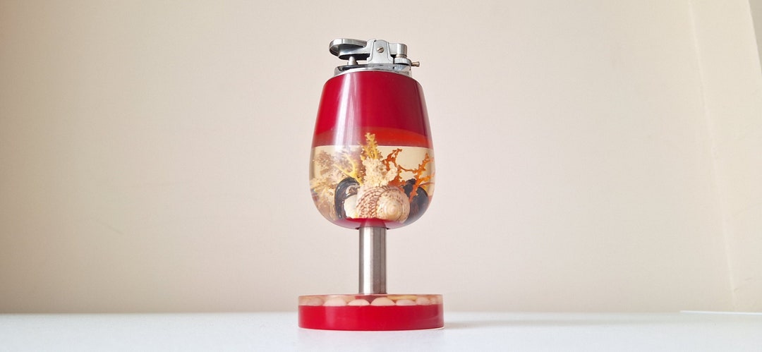Antique Rare Space Age Table Lighter, Antique Lighter, Table Lighter ...
