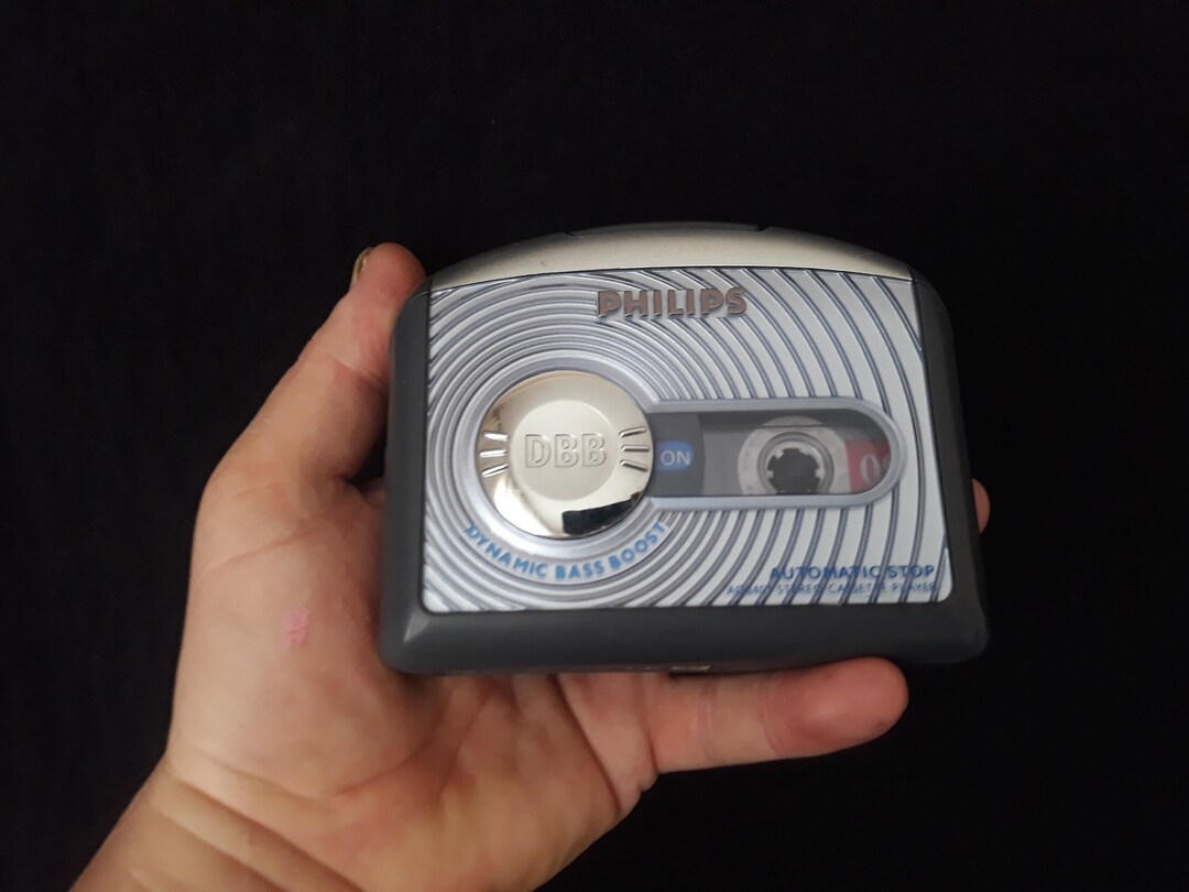 Vintage Rare Philips Walkman Cassette Player, Rare Philips Cassette ...