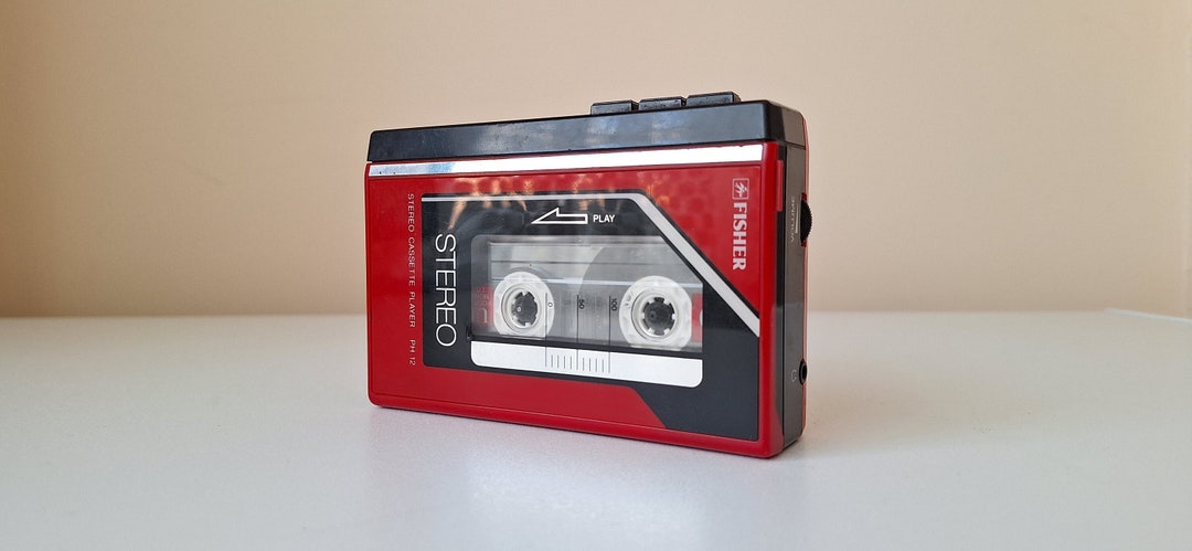 Vintage Rare Fısher Walkman, Cassette Player, Fısher Cassette Player ...