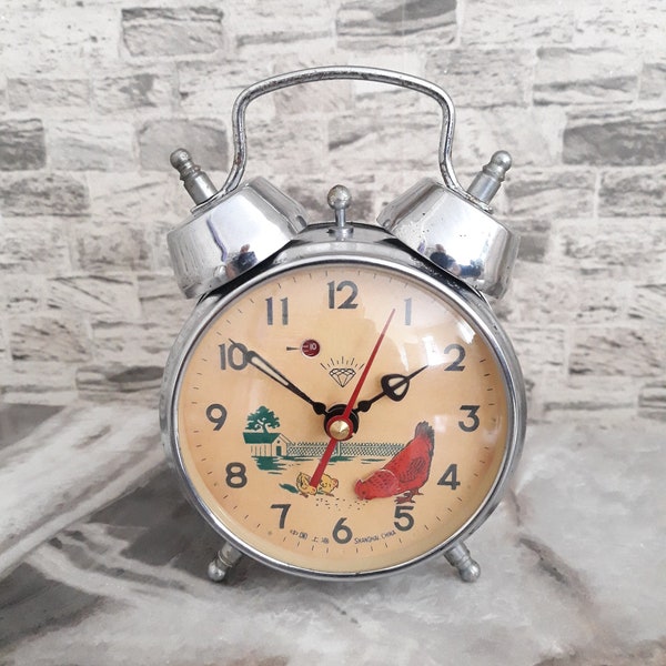 Chicken Chick Clock - Etsy