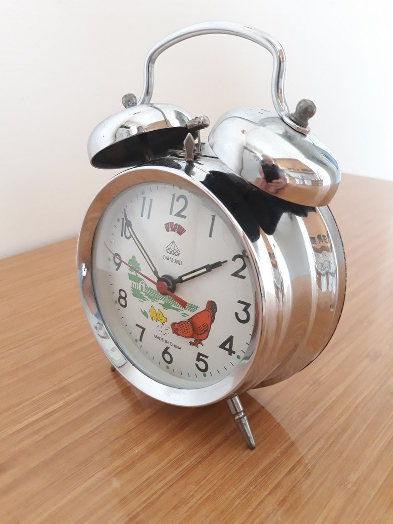 Vintage Clock Mechanical Clock Animated Clock Chicken - Etsy