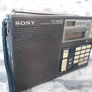 Vintage Sony ICF-7600D, Sony ICF7600D, Sony, Sony Radio, Sony, Vintage Radio, Fully Working ...