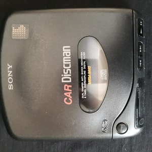 Vintage Sony Discman Cd Compact Player, Sony Discman, Sony Cd Player ...
