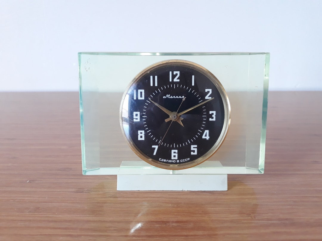 Antique Moljia Alarm Clock, Antique Clock, Vintage Clock, Clock ...