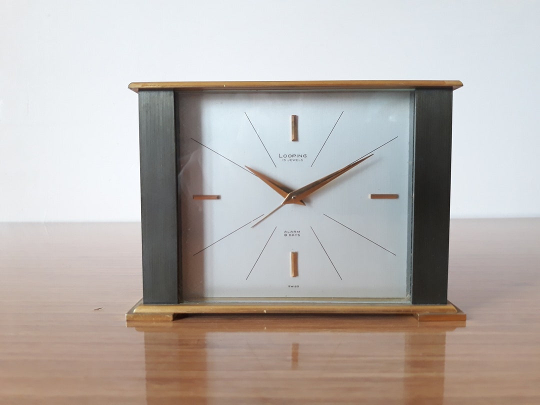 Antique Looping Swiss Alarm Clock: 8-day Movement - Etsy