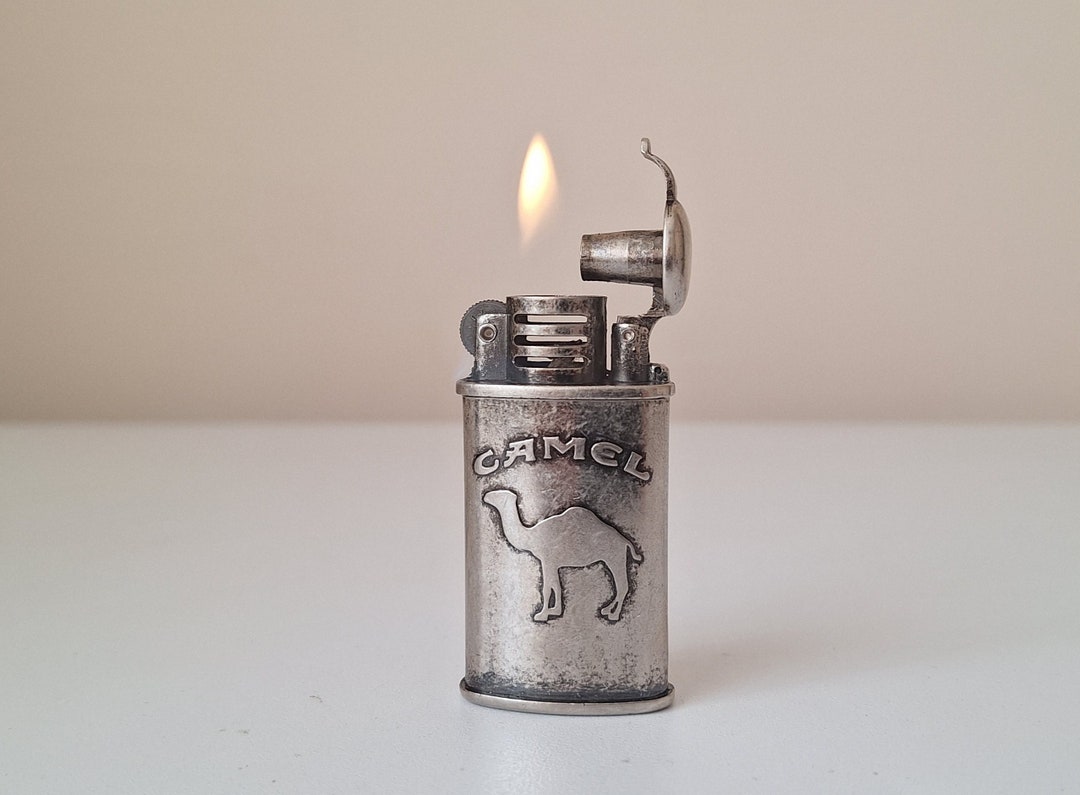 Antique Camel Lighter, Vintage Lighter, Rare Lighter, Table Lighter ...