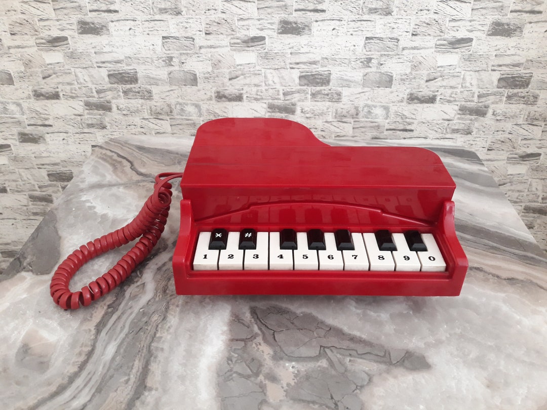 Vintage Piano Telephone, Piano Telephone, Nostalgic Telephone, Home ...